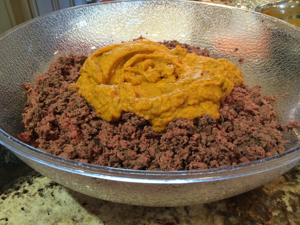 3-Ground meat topped with pureed sweet potatoes - On Sticky Topics ...